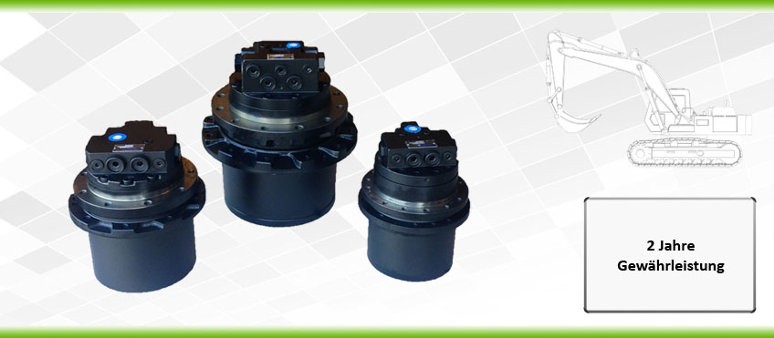 Fahrmotor, Fahrantrieb, Endantrieb, Minibagger, Bagger | BME ...