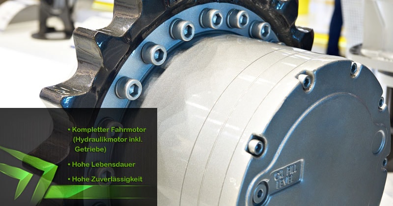 Fahrmotor, Fahrantrieb, Endantrieb, Minibagger, Bagger | BME ...